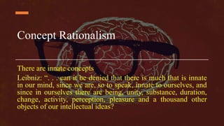 Empiricism and Rationalism | PPTX