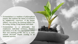 Existentialism and Friedrich Nietzsche | PPTX