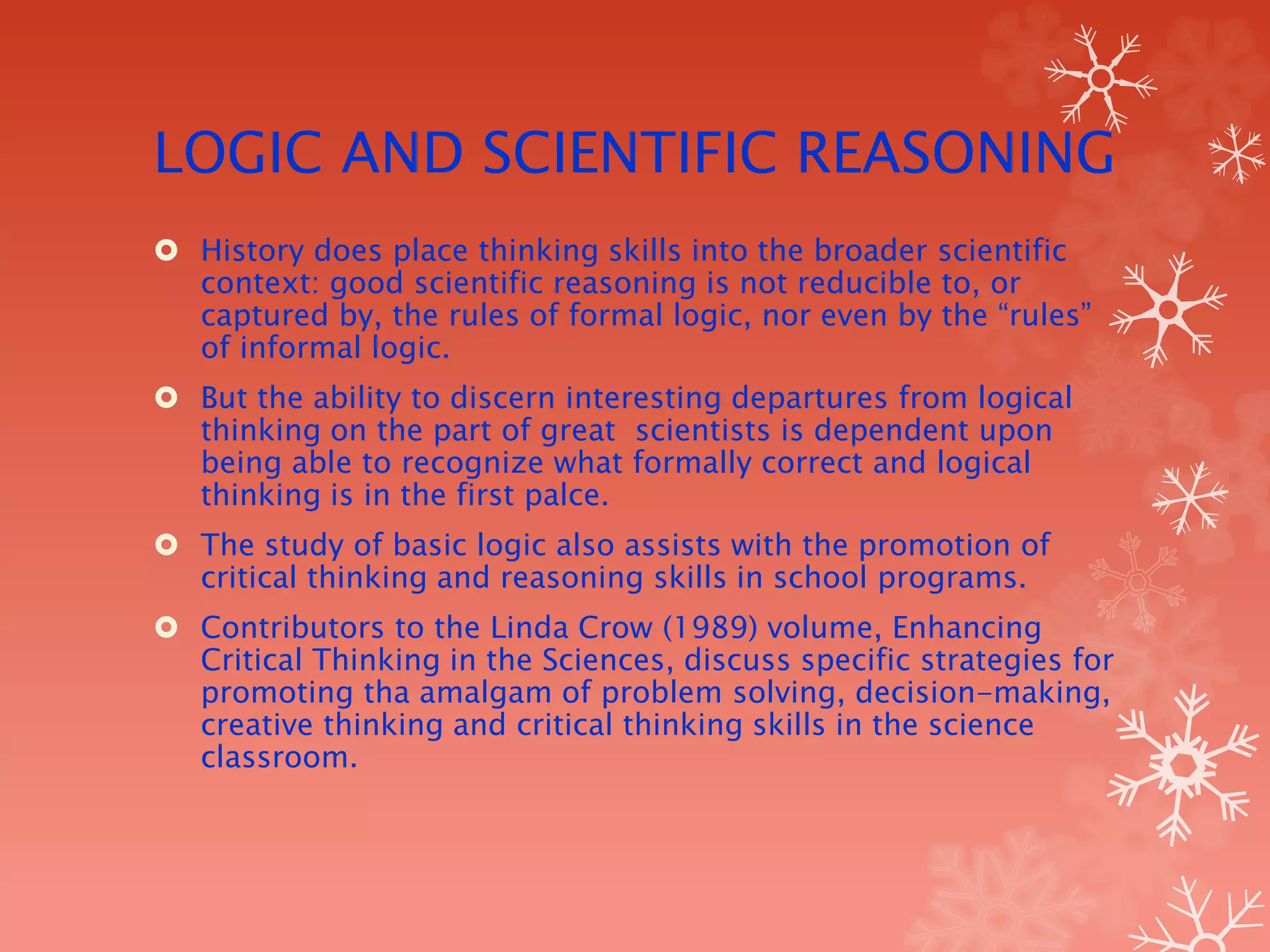 Philosophy math and science curriculum | PPTX
