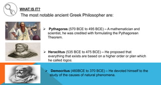 Philosophy module 1 - The Meaning and Method of Doing Philosophy | PPTX