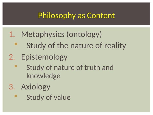 Philosophy of Curriculum PART 2 GEORGE KNIGHT | PPT | Education