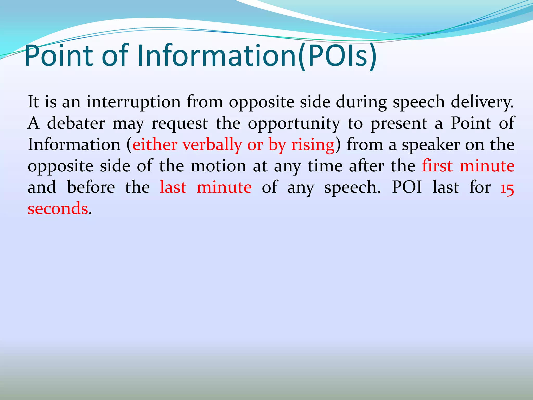 Philosophy of debating & argumentation | PPTX