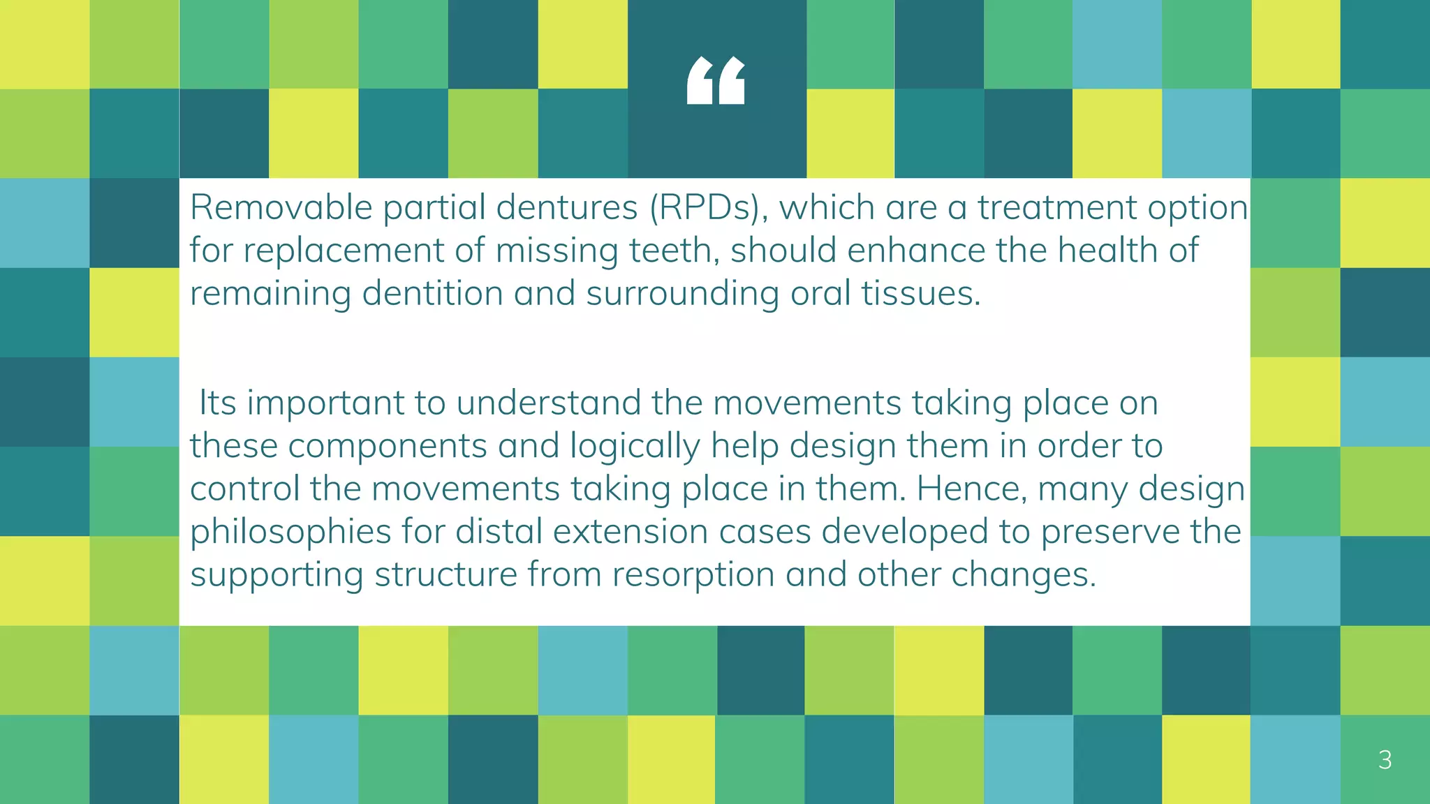 Philosophy of RPD design | PPTX