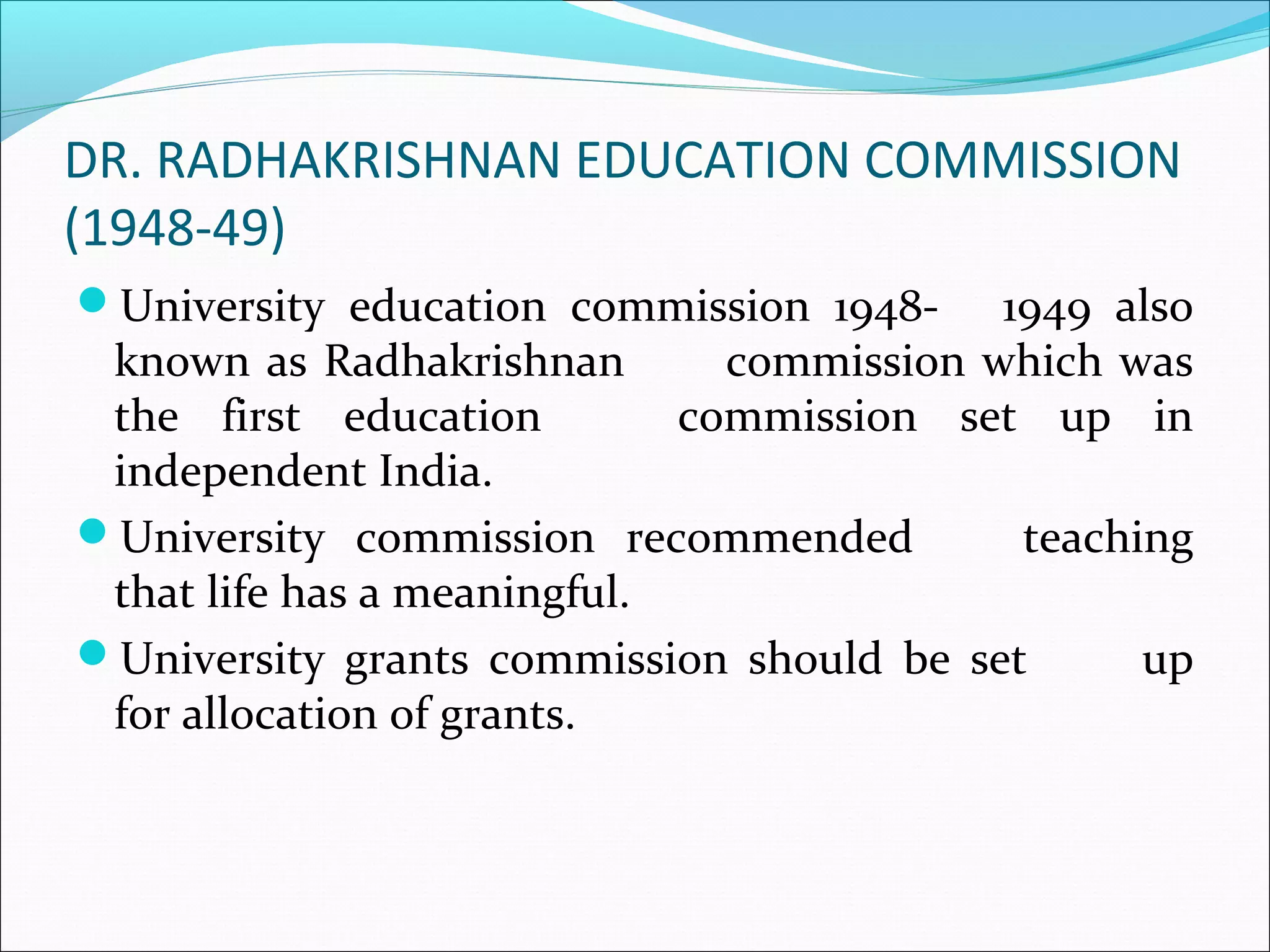 Philosophy of dr. radhakrishanan | PPT