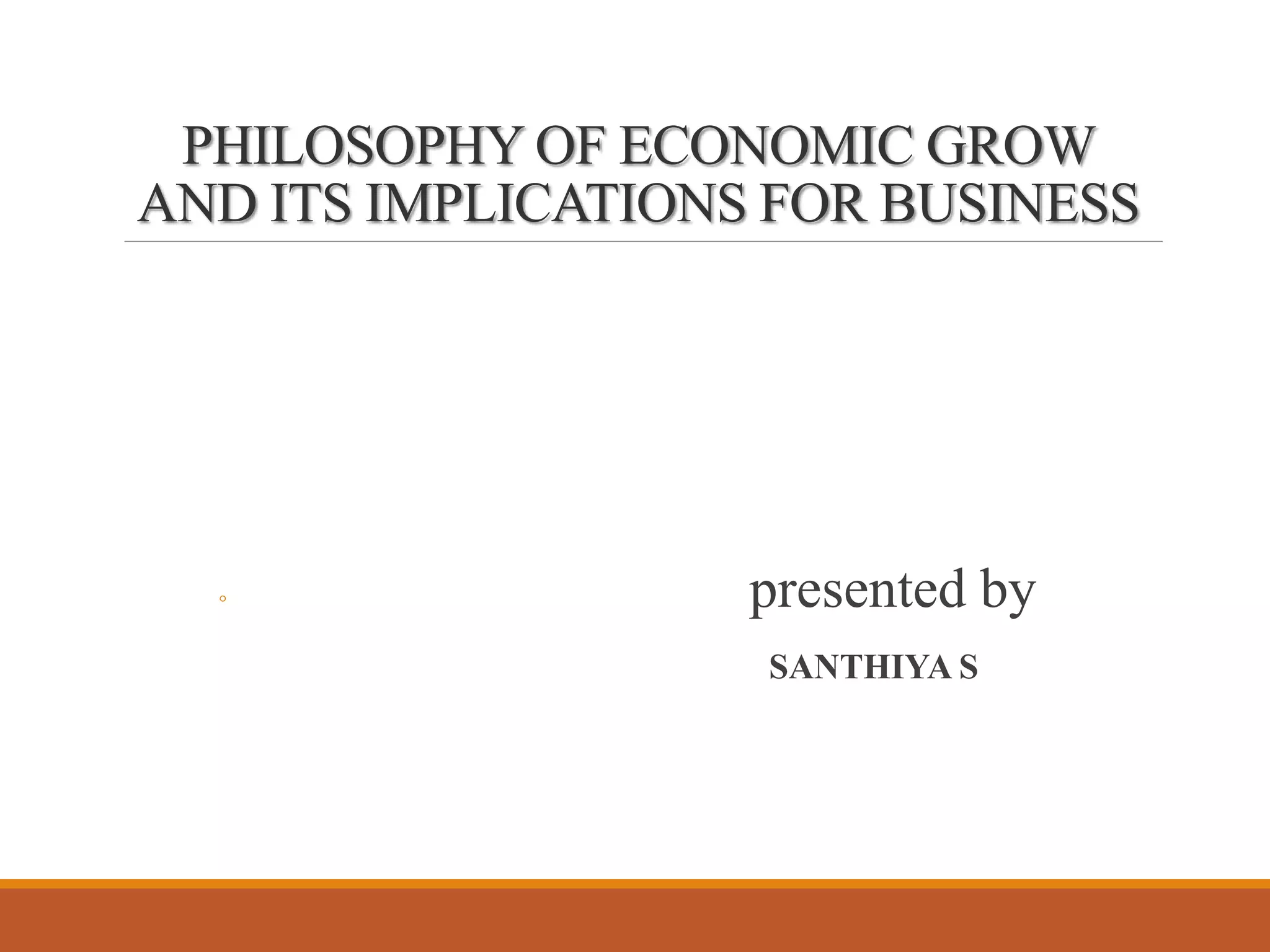 philosophy of economic.ppt