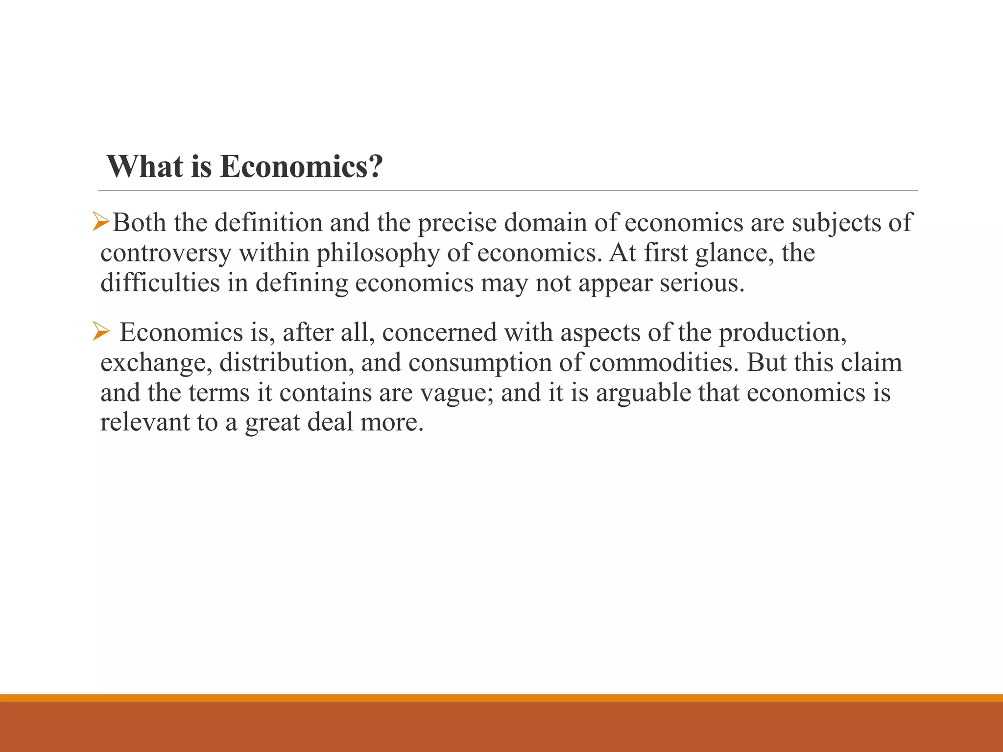philosophy of economic.ppt