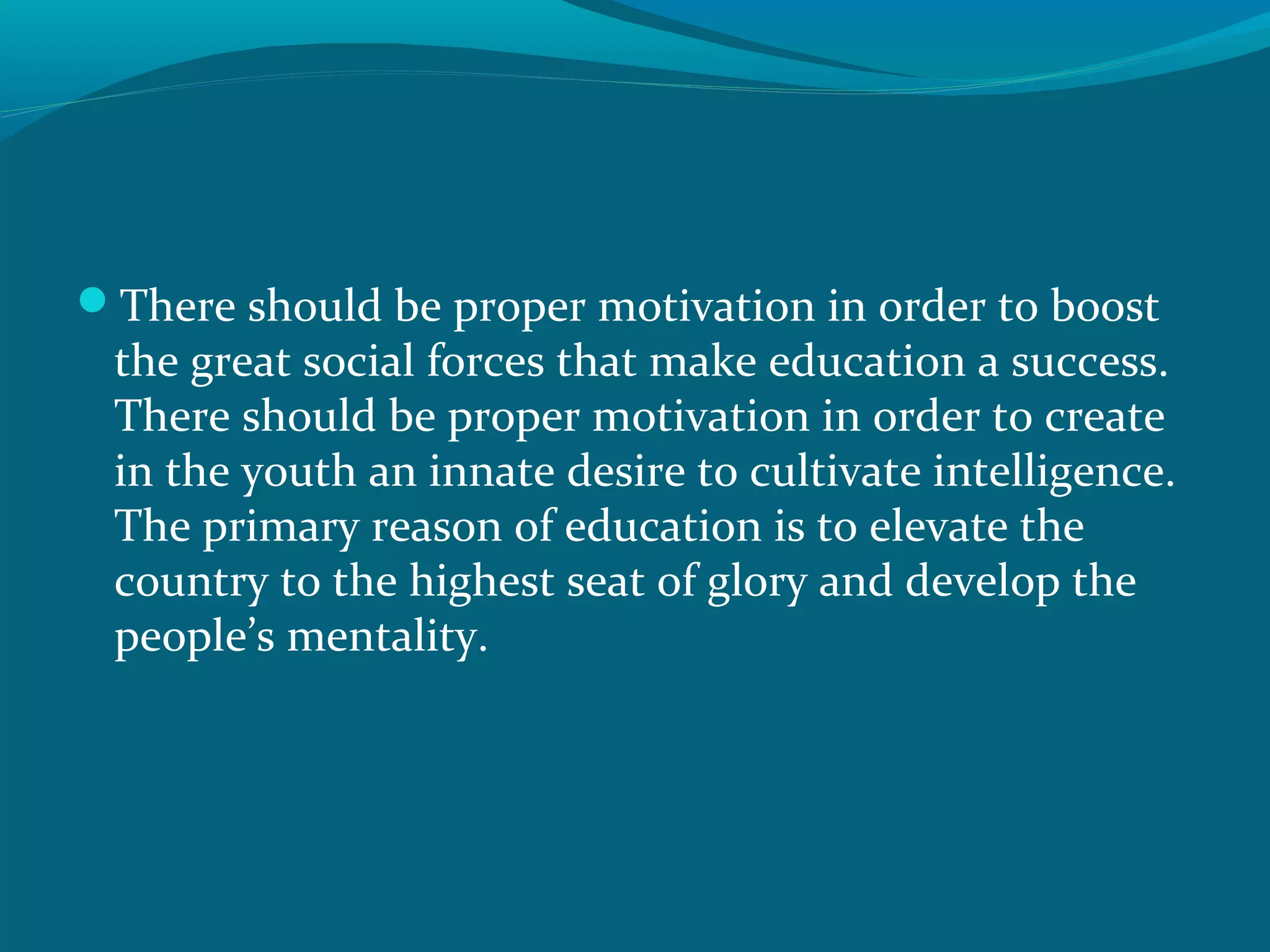 Philosophy of Education | PPT
