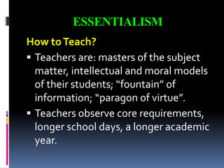 Philosophy of education | PDF
