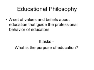 Philosophy of Education At The Movies | PPT