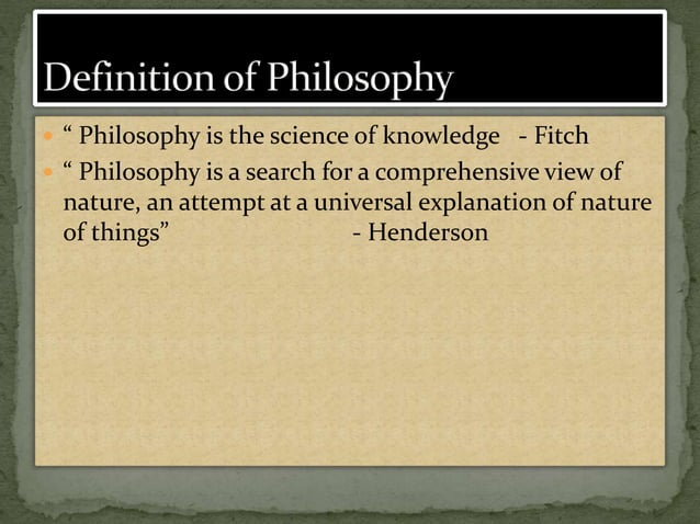 Philosophy of education | PPTX