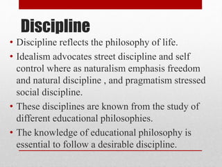 Philosophy of education | PPTX