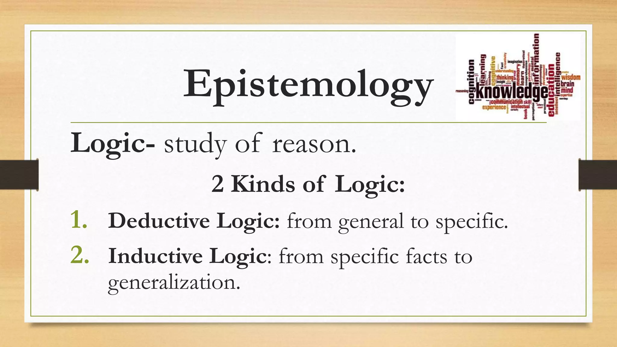 Philosophy of Education and Major Branches of Philosophy.pptx