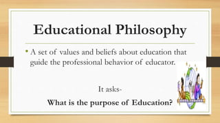 Philosophy of Education and Major Branches of Philosophy.pptx