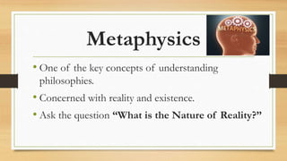 Philosophy of Education and Major Branches of Philosophy.pptx