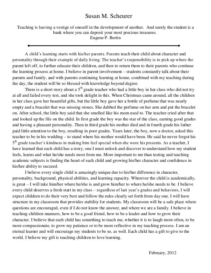 My Philosophy Of Education my-philosophy-of-education
