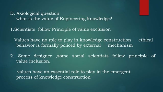 Philosophy of Engineering - Unit 3.ypptx | PPTX | Civil Engineering ...