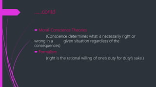 PHILOSOPHY OF ETHICS | PPTX