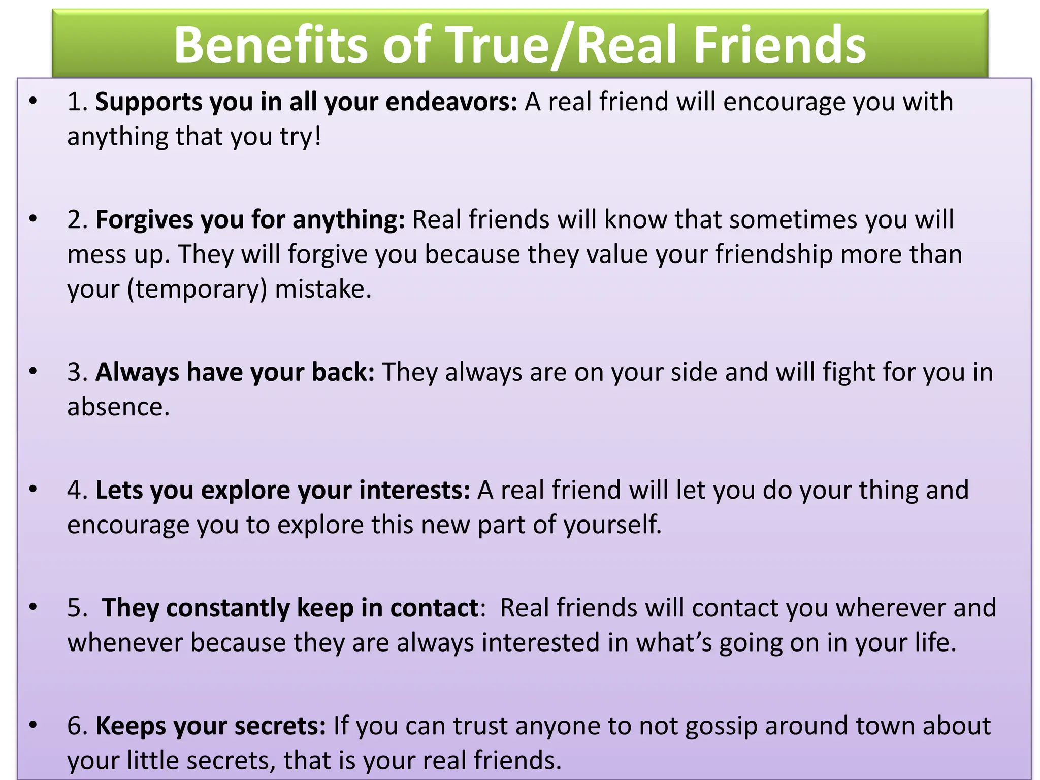 PHILOSOPHY OF FRIENDSHIP for human growth | PPT