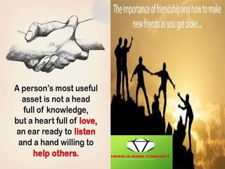 PHILOSOPHY OF FRIENDSHIP for human growth | PDF | Single Life | Family ...