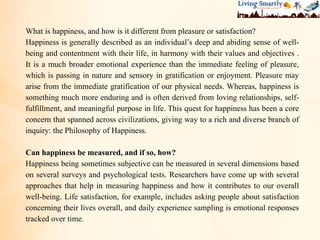Philosophy Of Happiness.pptx philosophy of | PPTX