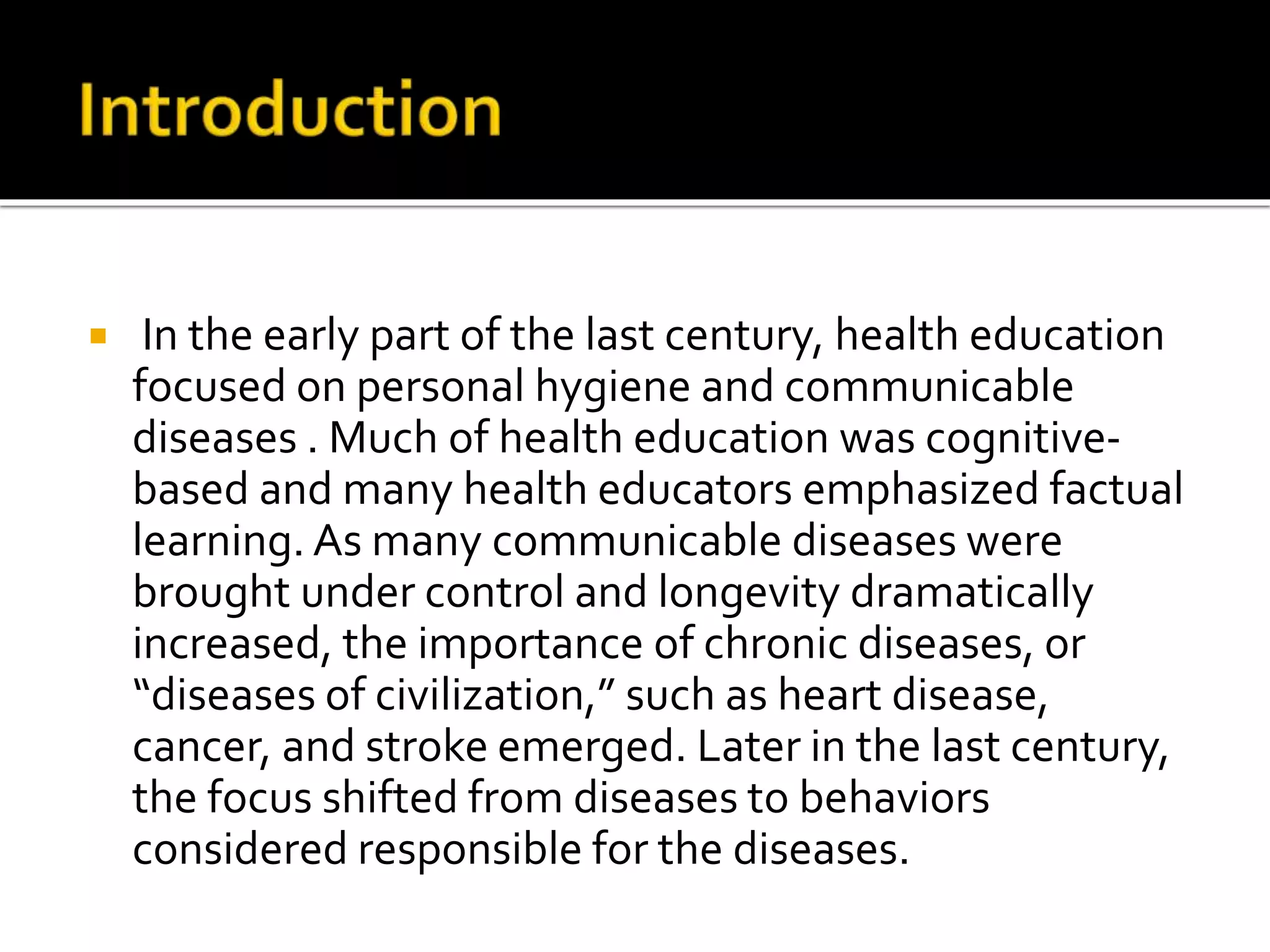 Philosophy of health education | PPTX
