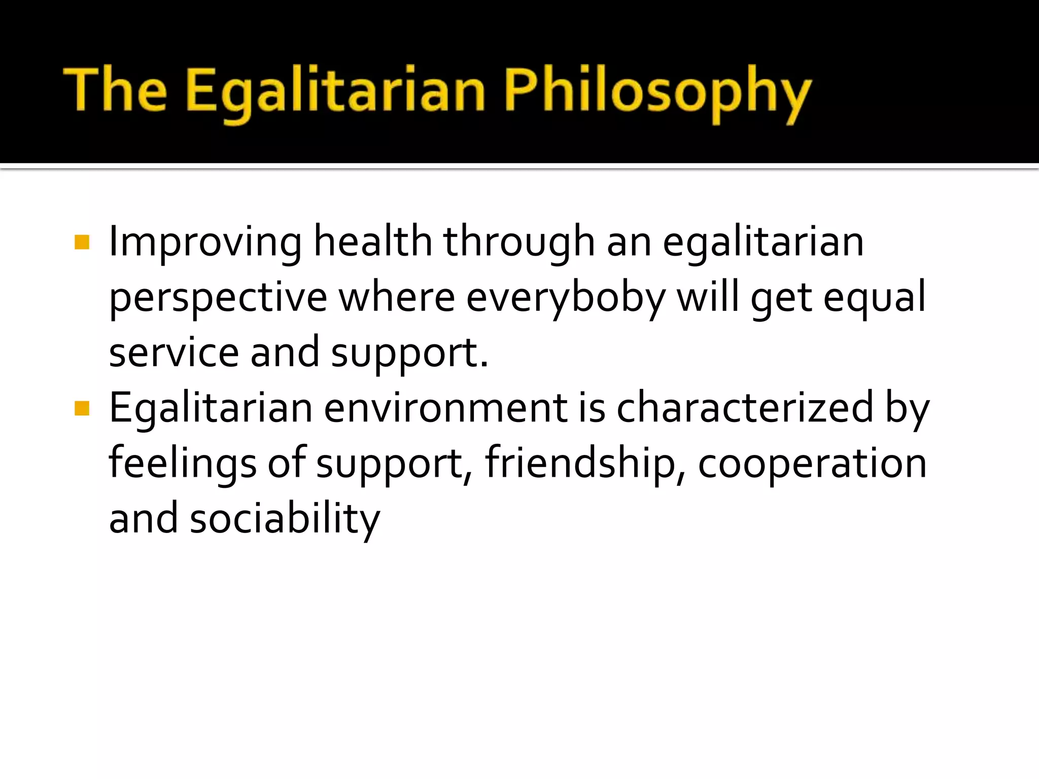 Philosophy of health education | PPTX
