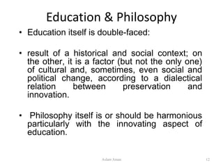 Philosophy of Health Education | PDF