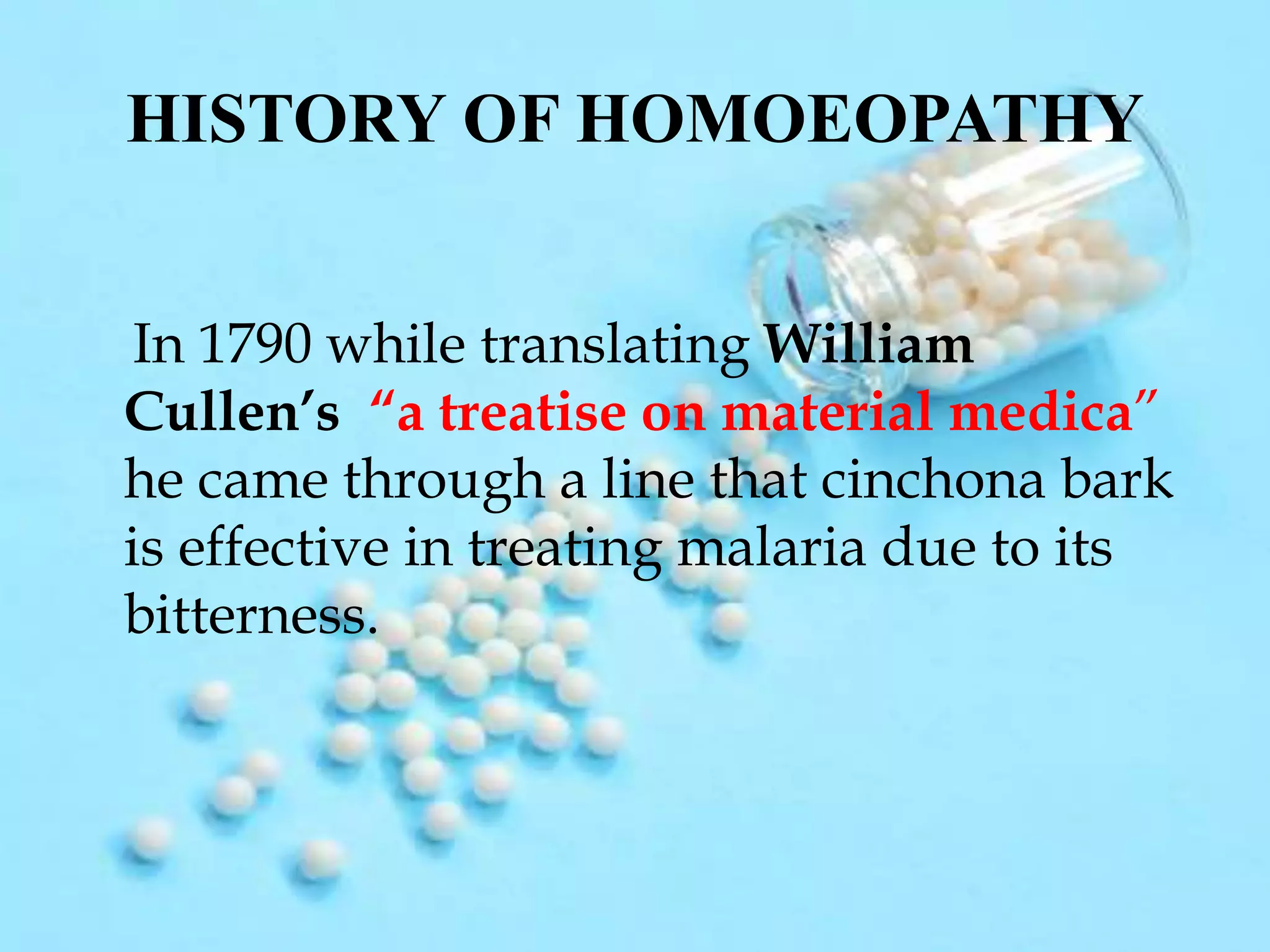 Philosophy of homoeopathy | PPTX