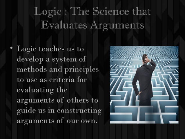 This ppt is about philosophy of logic... | PPT