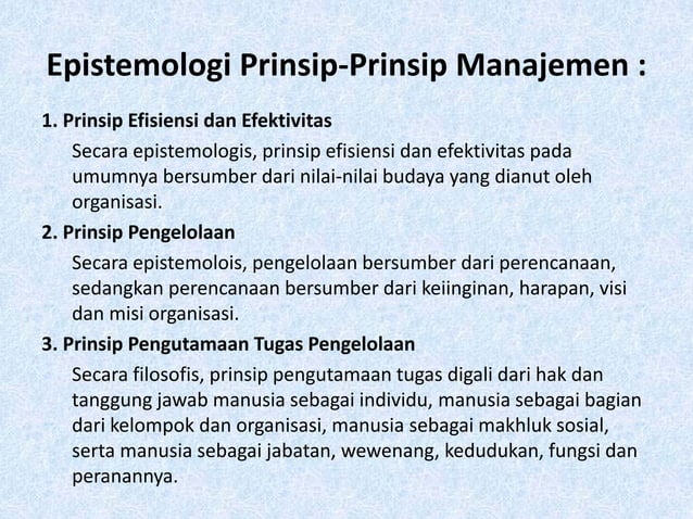 Philosophy of Management Theory | PDF