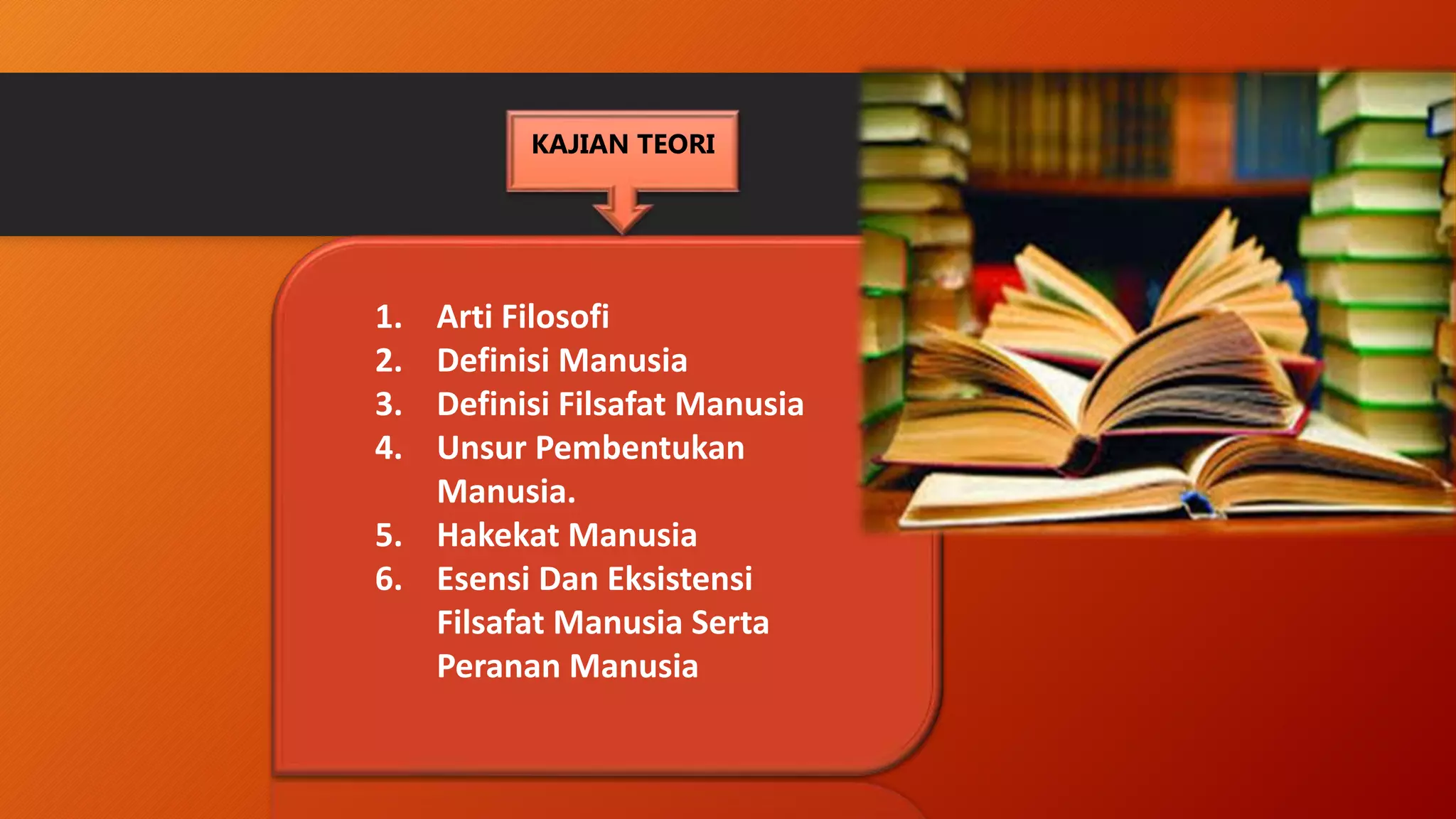 Philosophy of man (filosofi manusia) | PPTX