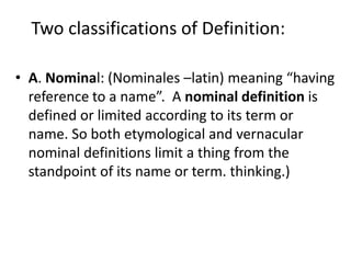 Philosophy of man ppt. part 1 | PPTX