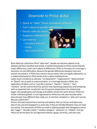 Philosophy of marriage notes | PDF