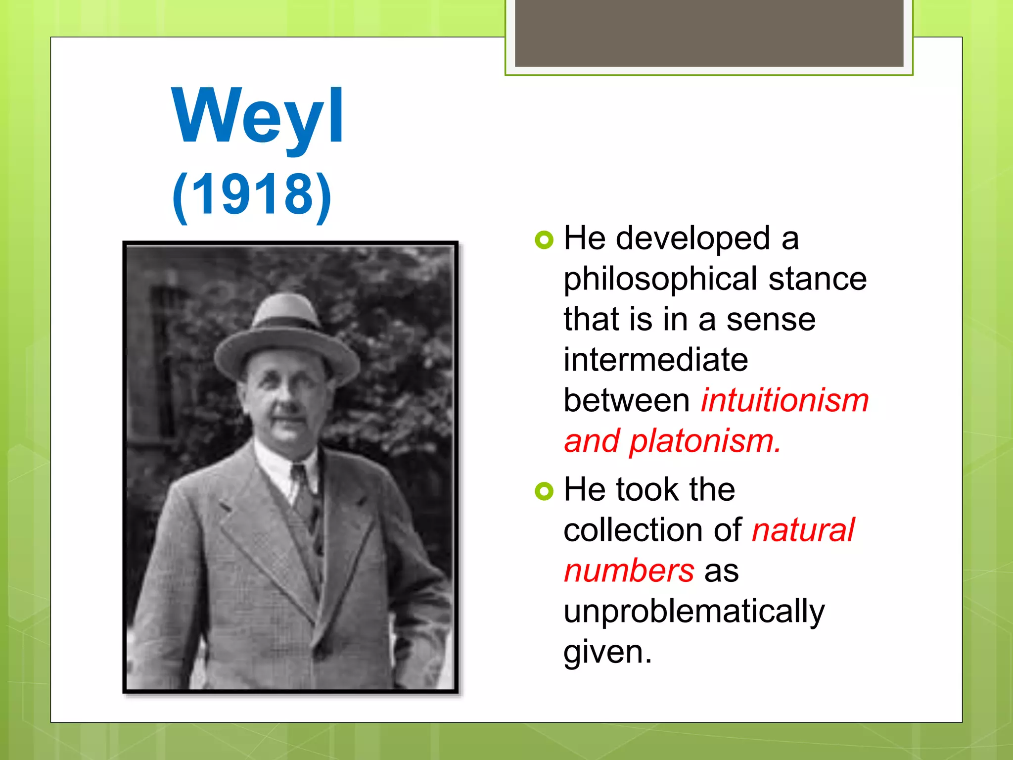 Philosophy of Mathematics | PPTX