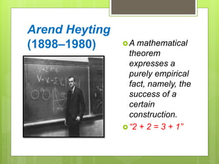 Philosophy of Mathematics | PPTX