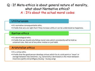 Philosophy of moral | PPTX