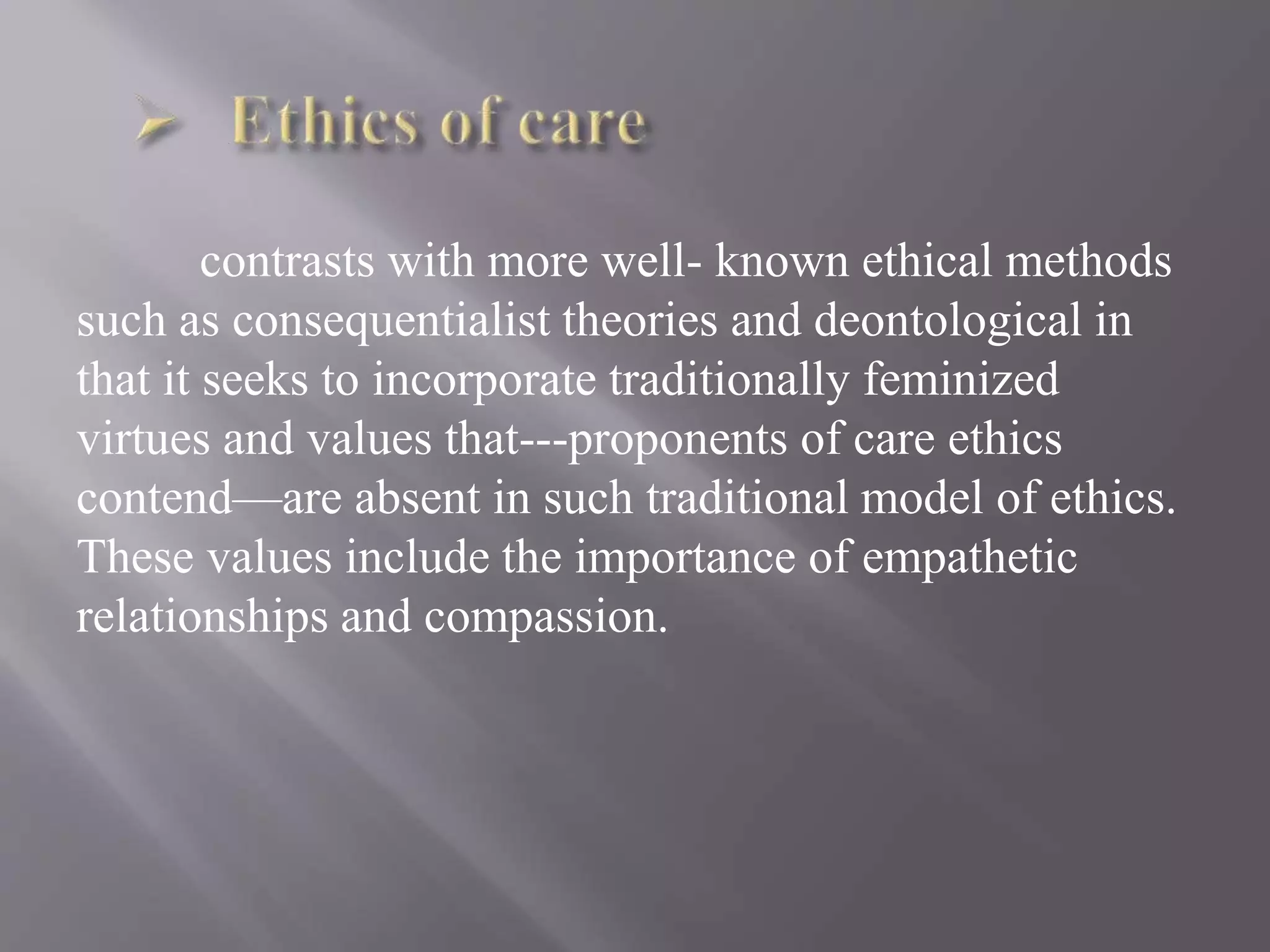 Philosophy of morality and ethics | PPTX
