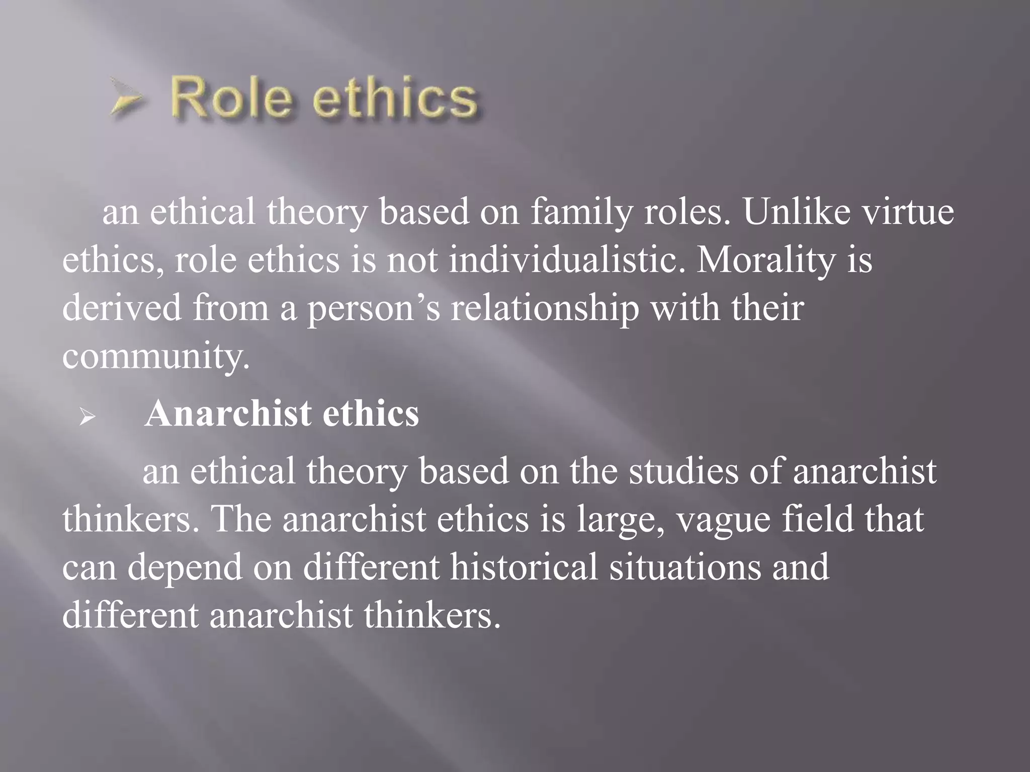 Philosophy of morality and ethics | PPTX
