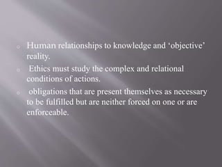 Philosophy of morality and ethics | PPTX
