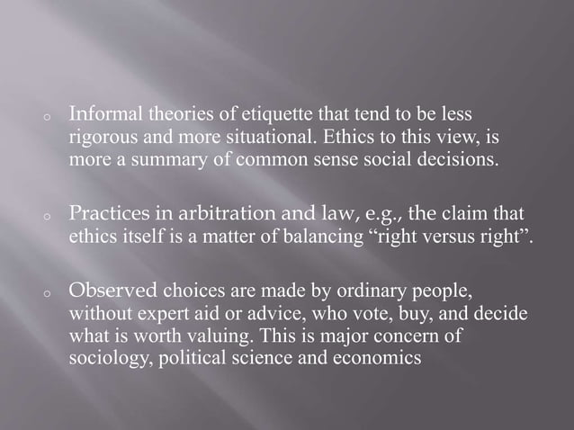 Philosophy of morality and ethics | PPTX | Religion & Spirituality