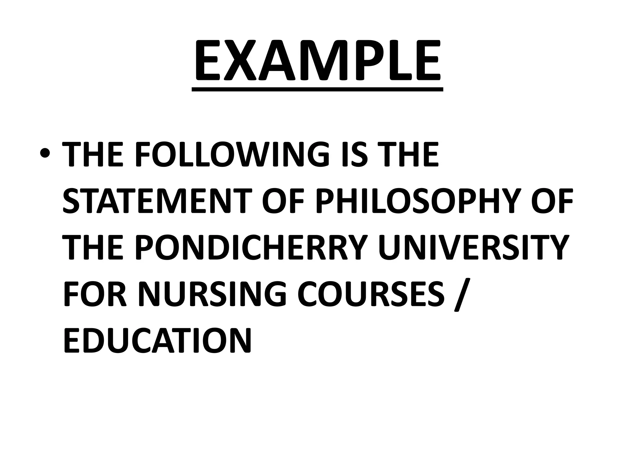 PHILOSOPHY OF NURSING | PPTX