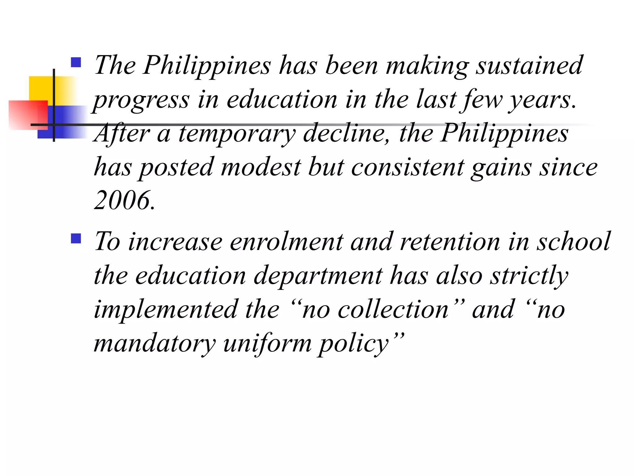 Philosophy of philiippine education | PPT