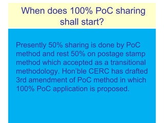 Sharing Transmission Charges in India: Philosophy and adaptation | PPT