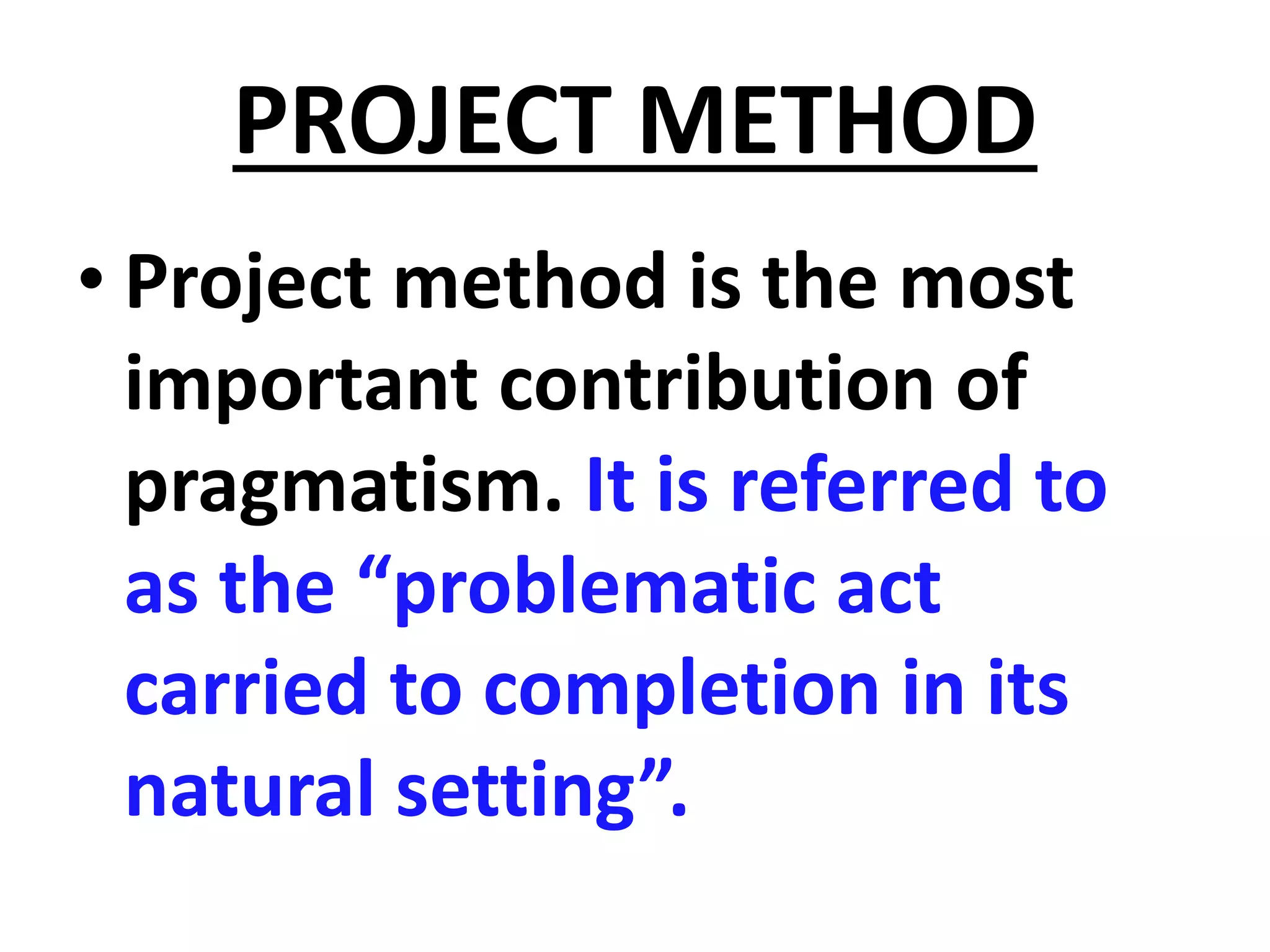 PHILOSOPHY OF PRAGMATISM & EDUCATION | PPTX