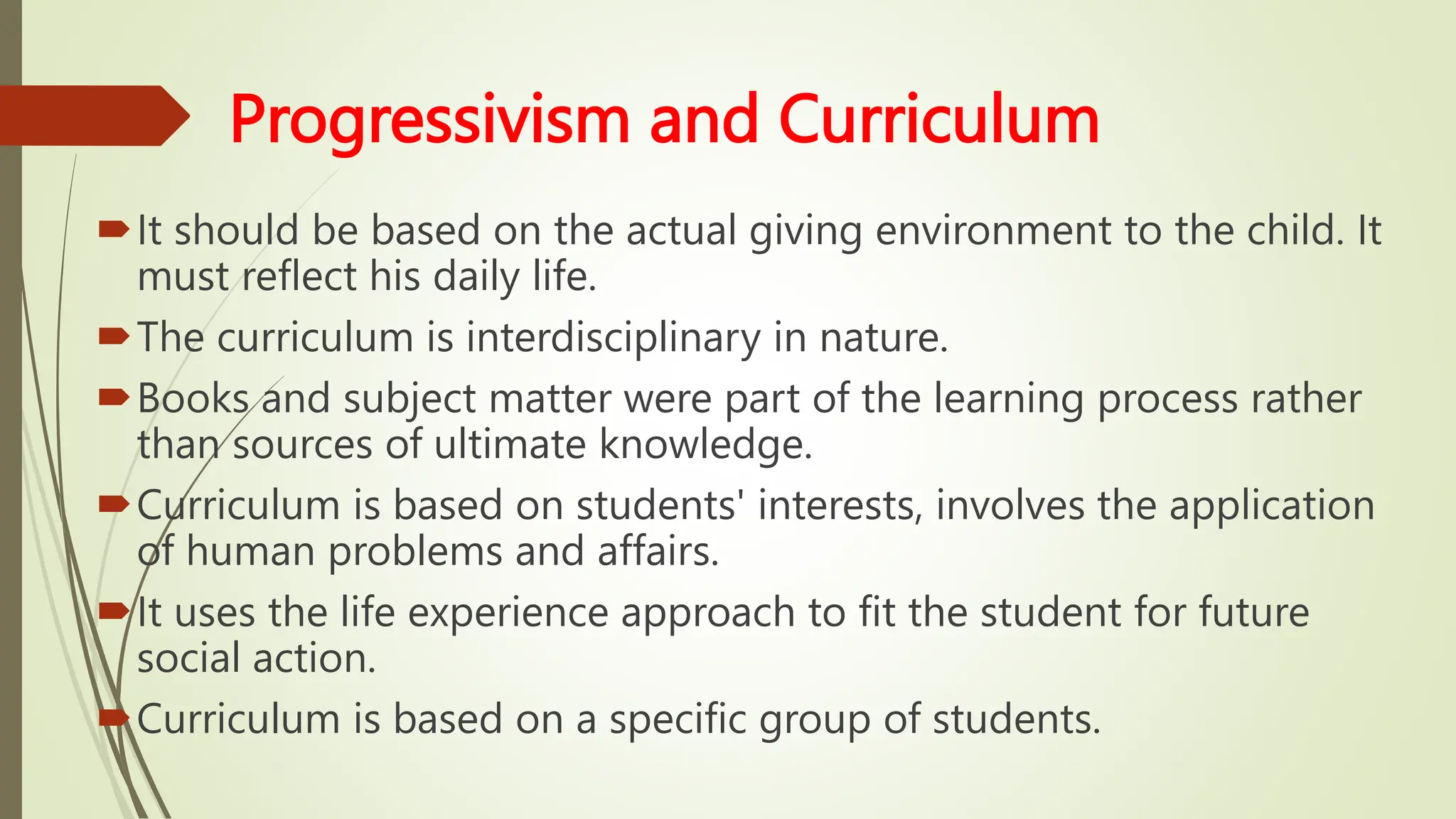 Philosophy of Progressivism.pptx jqbhuigwe | PPTX
