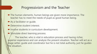 Philosophy of Progressivism.pptx jqbhuigwe | PPTX