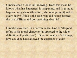 PhilosophyOfReligion.ppt | Physics | Science