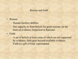 PhilosophyOfReligion.ppt | Physics | Science