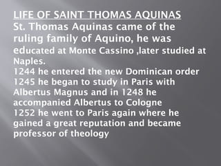 PHILOSOPHY OF SAINT THOMAS AQUINAS PPT.pptx