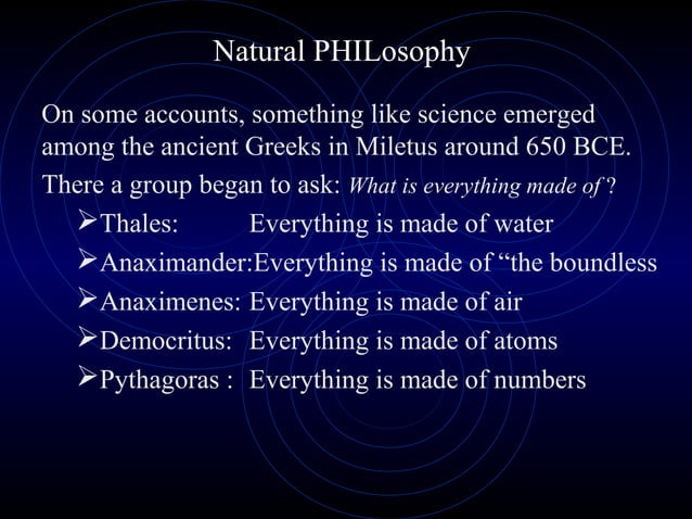 Philosophy of science | PPT